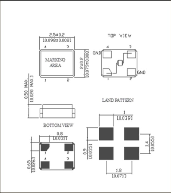 Raltron晶振,贴片晶振,R2520晶振,高精度晶振